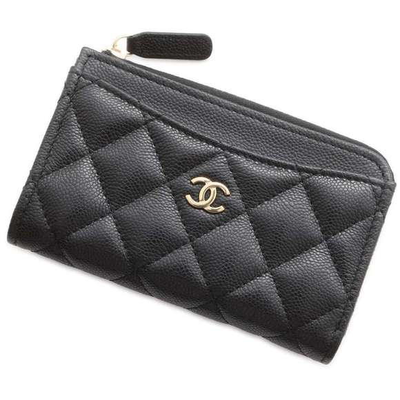 CHANEL | Bags | Chanel Coin Case Matelasse Cocomark Caviar Card Case ...
